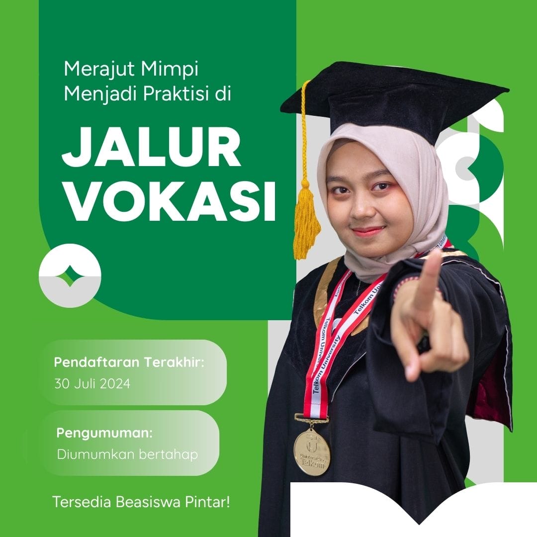 SMB Telkom University - Jalur Vokasi Telkom University