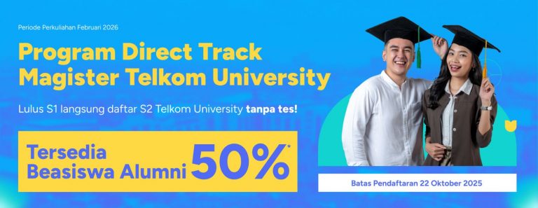 SMB Telkom University - Pendaftaran Program Direct Track
