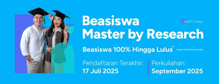 SMB Telkom University - Beasiswa Master By Research