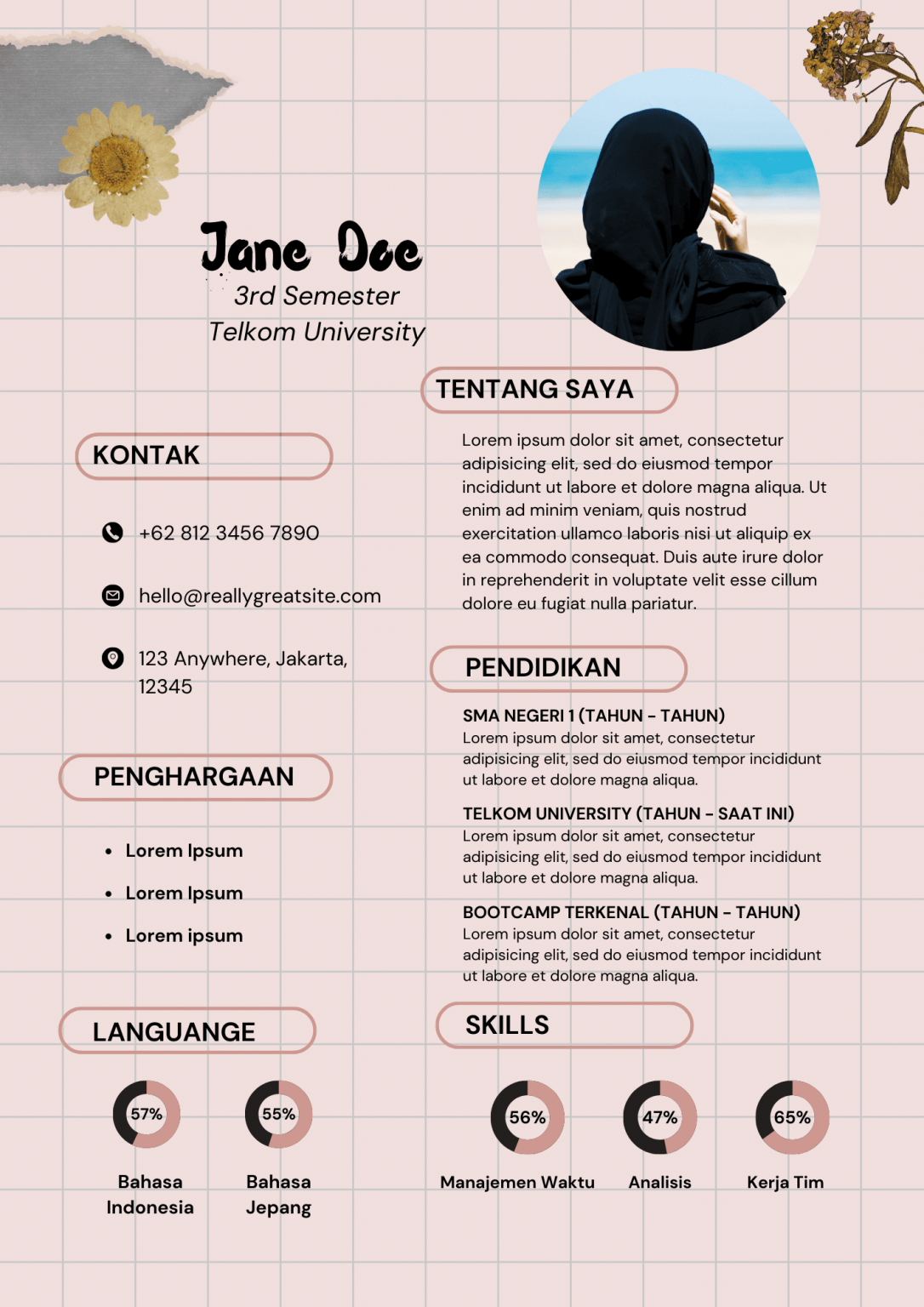 Contoh CV Mahasiswa: Mengenal Struktur dan Formatnya
